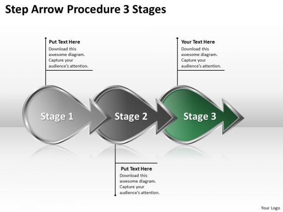 Step Arrow Procedure 3 Stages Ppt Mock Business Plan PowerPoint Templates Step Arrow Procedure 3 Stages Ppt Mock Business Plan PowerPoint Templates