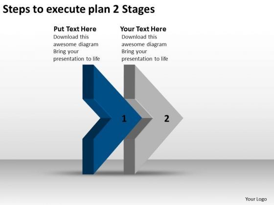 Steps To Execute Plan 2 Stages Embroidery Business PowerPoint Templates Steps To Execute Plan 2 Stages Embroidery Business PowerPoint Templates