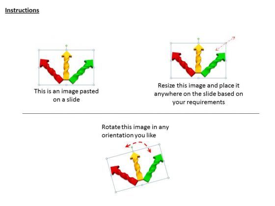 Stock Photo Business And Strategy Arrows Pointing Different Directions ...