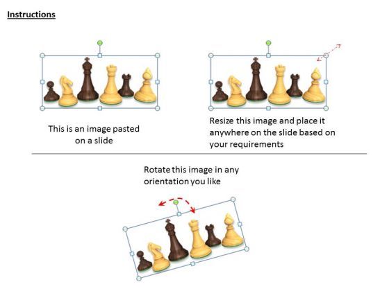 Stock Photo Illustration Of Chess Pieces Strategy Concept PowerPoint Slide