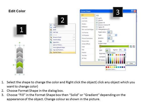 Strategy Ppt Erectile Steps Representation Design