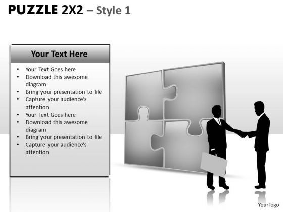 Symbol Puzzle 2x2 1 PowerPoint Slides And Ppt Diagram Templates