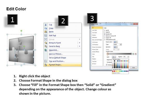 Symbol Puzzle 2x2 1 PowerPoint Slides And Ppt Diagram Templates
