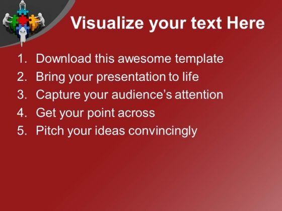Team Pushing Colorful Puzzles Teamwork PowerPoint Templates Ppt ... Team Pushing Colorful Puzzles Teamwork PowerPoint Templates Ppt ...