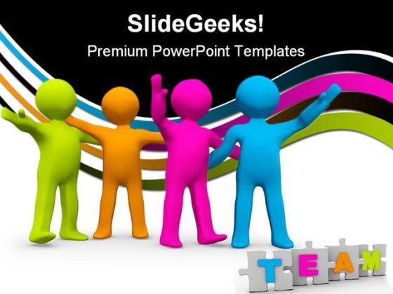 The Right Team Business PowerPoint Themes And PowerPoint Slides 0411