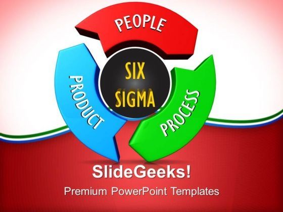Three Principles Of Six Sigma Success PowerPoint Templates And PowerPoint T