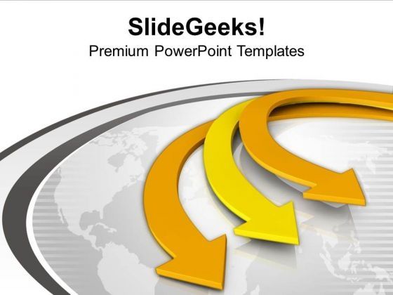 Unidirectional Arrows Business Theme PowerPoint Templates Ppt ...