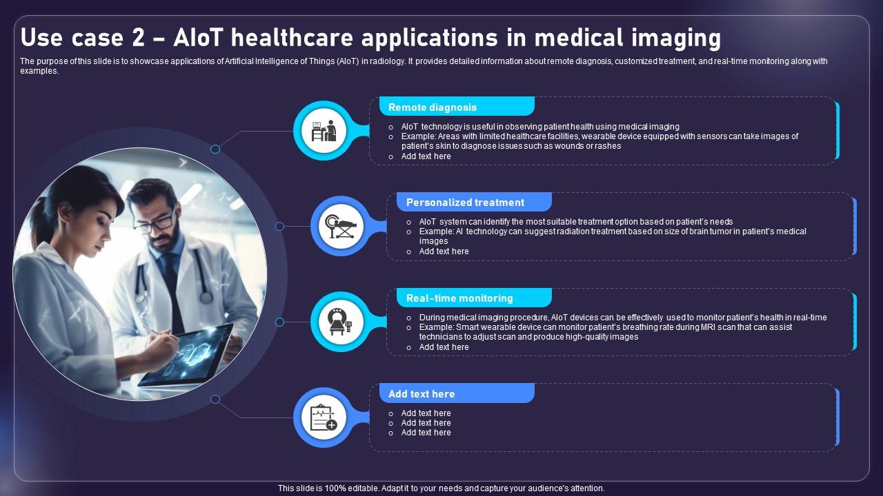 Use Case 2 Aiot Healthcare Applications In Medical Imaging Aiot Applications For Various