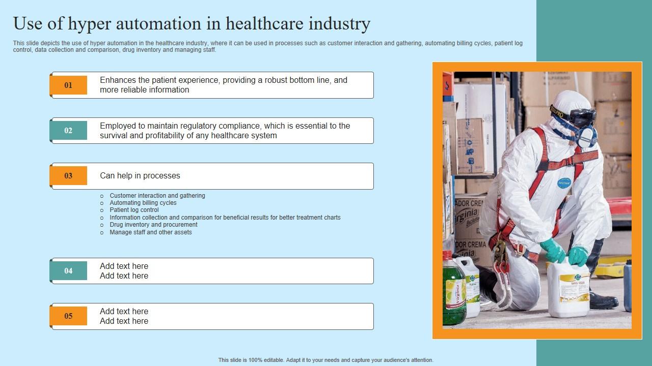 Use Of Hyper Automation In Healthcare Industry Hyper Automation