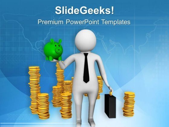 Using Savings For Business Is Not Good PowerPoint Templates Ppt ...