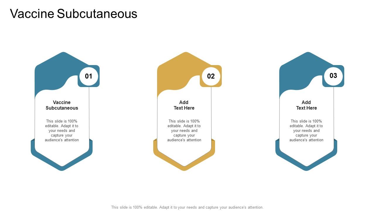 Vaccine Subcutaneous In Powerpoint And Google Slides Cpb