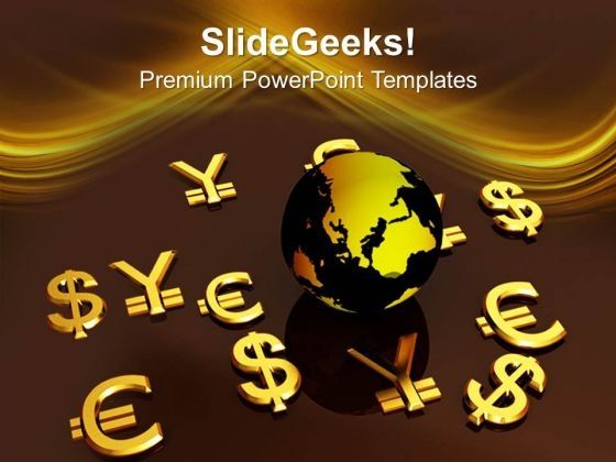 World Currency Global Business PowerPoint Templates Ppt Backgrounds For ...