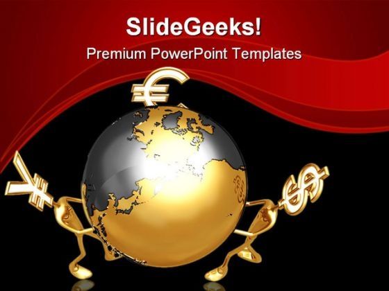 World Currency Globe PowerPoint Templates And PowerPoint Backgrounds 0511