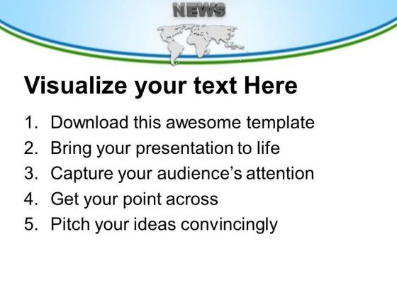 World News PowerPoint Templates Ppt Backgrounds For Slides 0513