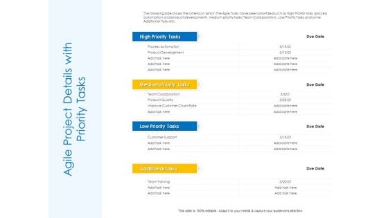 Agile Best Practices For Effective Team Agile Project Details With ... Agile Best Practices For Effective Team Agile Project Details With ...