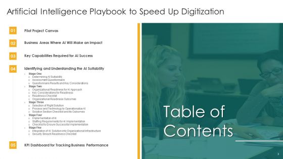 Artificial Intelligence Playbook - Slide Geeks