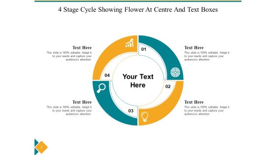 Four Step Cycle Process Arrows Squares Ppt PowerPoint Presentation ...