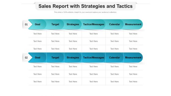Sales Strategies And Tactics PowerPoint templates, Slides and Graphics