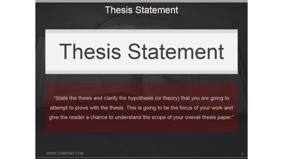 Thesis Proposal Template Thesis Proposal Outline And Structure Ppt ...