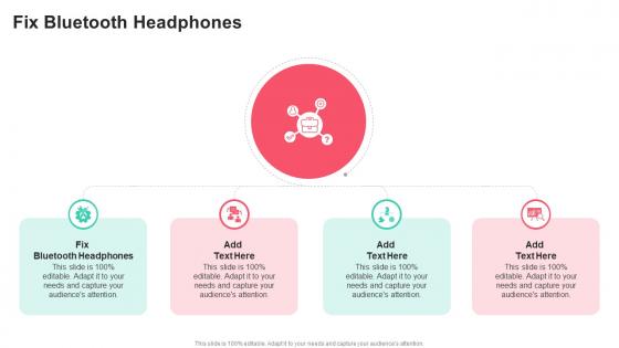Fix Bluetooth Headphones PowerPoint templates, Slides and Graphics