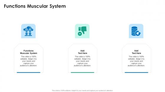 Functions Muscular System PowerPoint templates, Slides and Graphics