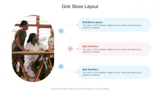Grid Store Layout PowerPoint templates, Slides and Graphics