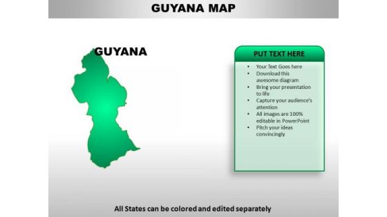 Guyana powerpoint maps PowerPoint templates, Slides and Graphics Guyana powerpoint maps PowerPoint templates, Slides and Graphics