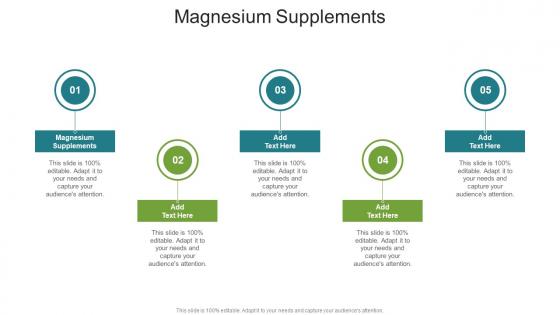 Magnesium Supplements PowerPoint templates, Slides and Graphics