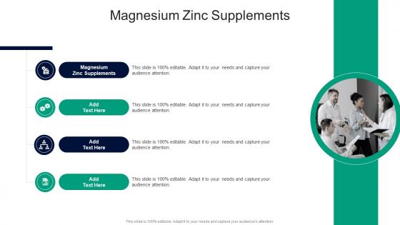 Magnesium Zinc Supplements PowerPoint templates, Slides and Graphics