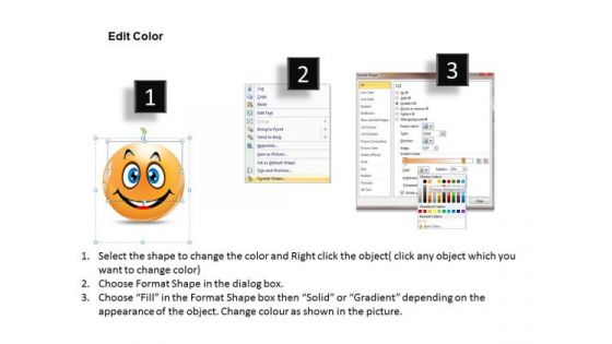 Marketing Diagram Happy Smiley Face Sales Diagram