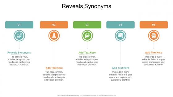 Reveals Synonyms PowerPoint templates, Slides and Graphics