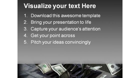 Drain PowerPoint templates, Slides and Graphics
