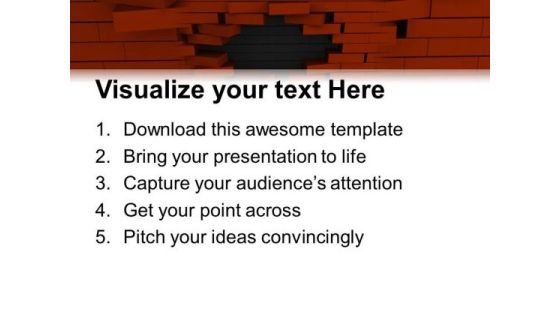 Brick wall PowerPoint templates, Slides and Graphics