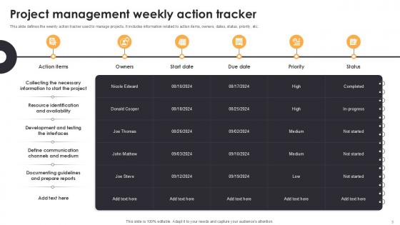 Progress Tracker - Slide Geeks