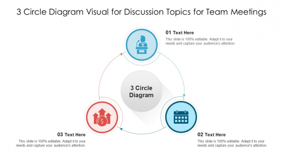 3 Circle Diagram Visual For Discussion Topics For Team Meetings Ppt PowerPoint Presentation File 3-circle-diagram-visual-for-discussion-topics-for-team-meetings-ppt-powerpoint-presentation-file