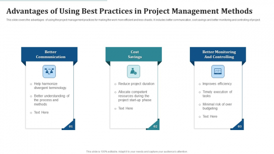 Project Management Practices Powerpoint Templates, Slides And Graphics