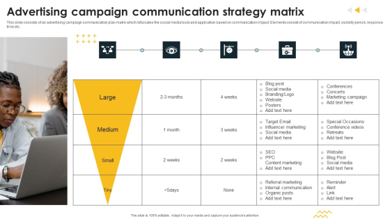 Advertising Campaign Communication Strategy Matrix Clipart PDF ... Advertising Campaign Communication Strategy Matrix Clipart PDF ...