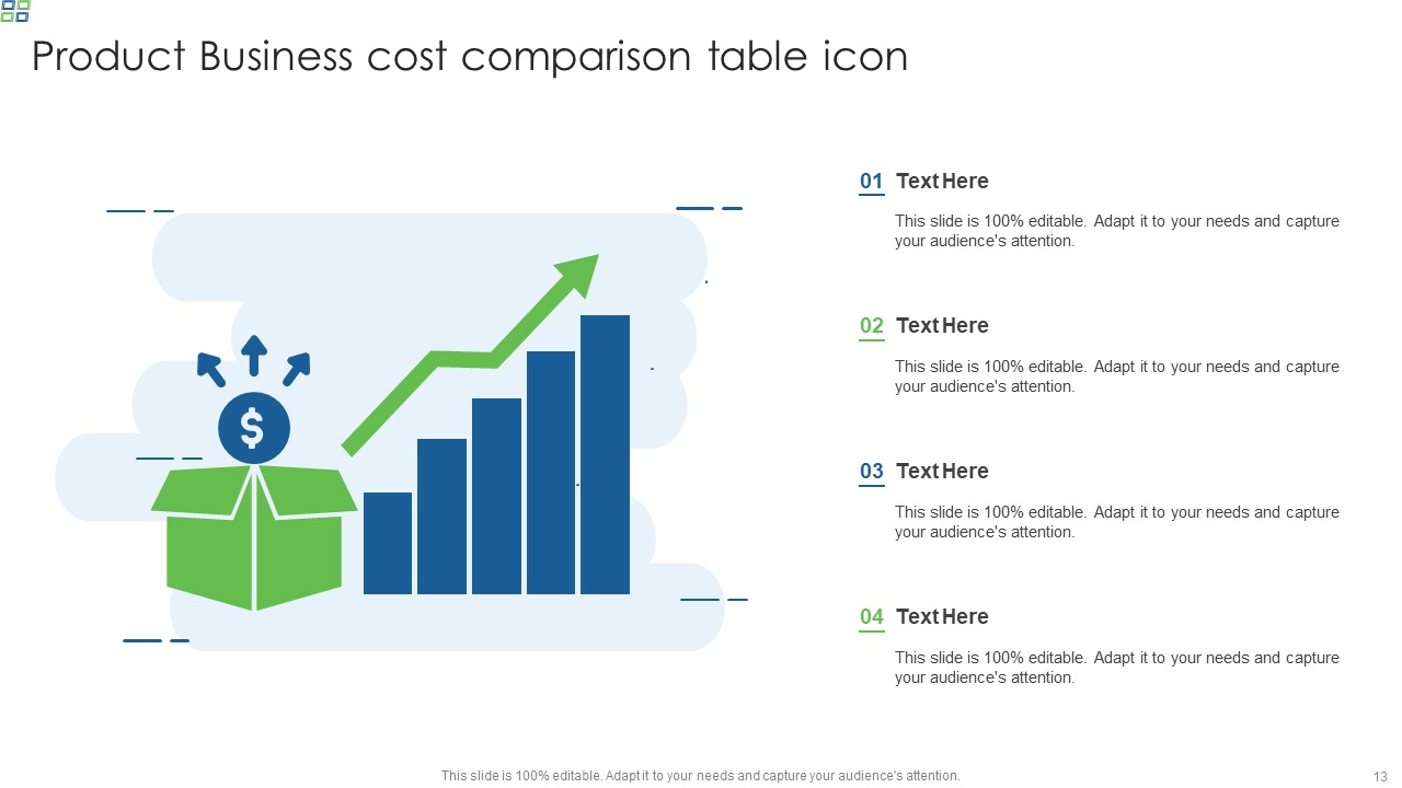 Business Cost Comparison Table Ppt PowerPoint Presentation Complete ...