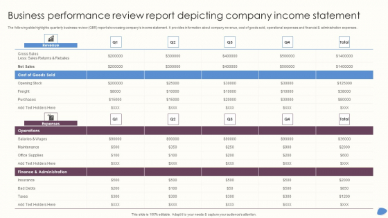 Statement Performance PowerPoint templates, Slides and Graphics