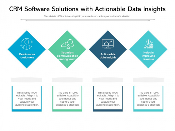 CRM Software Solutions With Actionable Data Insights Ppt PowerPoint ... CRM Software Solutions With Actionable Data Insights Ppt PowerPoint ...