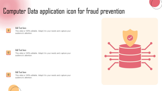 Computer Data Application Icon For Fraud Prevention Download PDF ...