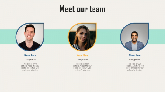 Creating Customer Personas For Customizing Meet Our Team Ppt Layouts ... Creating Customer Personas For Customizing Meet Our Team Ppt Layouts ...