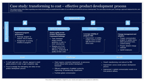 Critical Initiatives To Deploy Case Study Transforming To Cost ... Critical Initiatives To Deploy Case Study Transforming To Cost ...