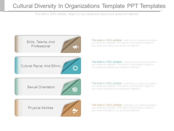 Cultural Diversity In Organizations Template Ppt Templates - PowerPoint ... Cultural Diversity In Organizations Template Ppt Templates - PowerPoint ...