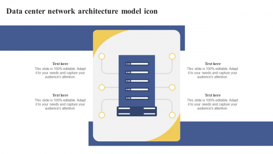 Data Center Network Architecture Model Icon Ppt Layouts Smartart PDF ...