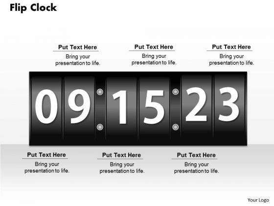Flip Clock PowerPoint Presentation Template - PowerPoint Templates Flip Clock PowerPoint Presentation Template - PowerPoint Templates