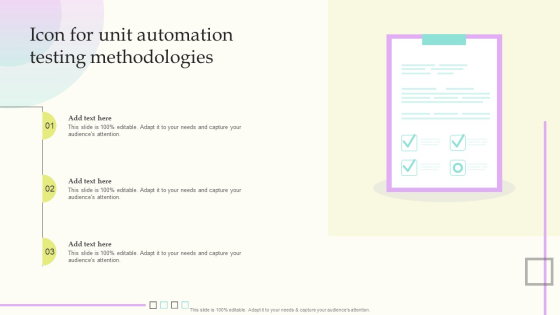 Icon For Unit Automation Testing Methodologies Rules PDF - PowerPoint ... Icon For Unit Automation Testing Methodologies Rules PDF - PowerPoint ...