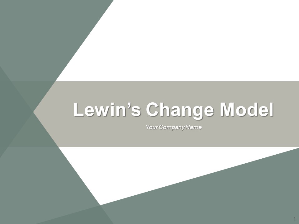 Lewins Change Model Ppt PowerPoint Presentation Complete Deck With ...