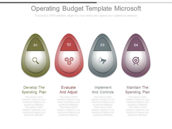 Operating Budget Template Microsoft PowerPoint Templates Operating Budget Template Microsoft PowerPoint Templates