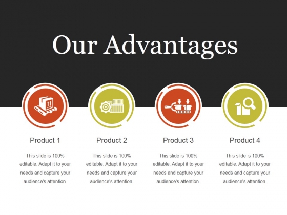 Our Advantages Template 1 Ppt PowerPoint Presentation Samples 